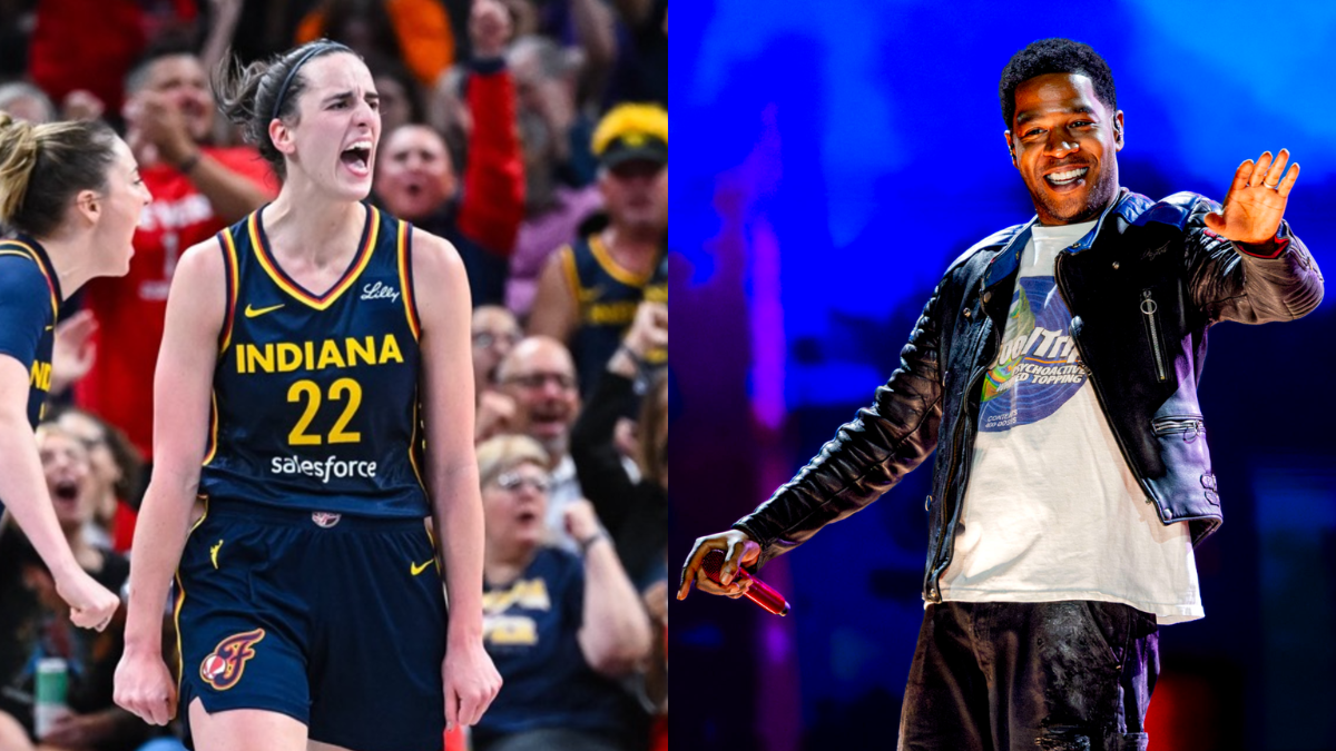 Caitlin Clark gives Kid Cudi a 4-word message he is already 'framing'