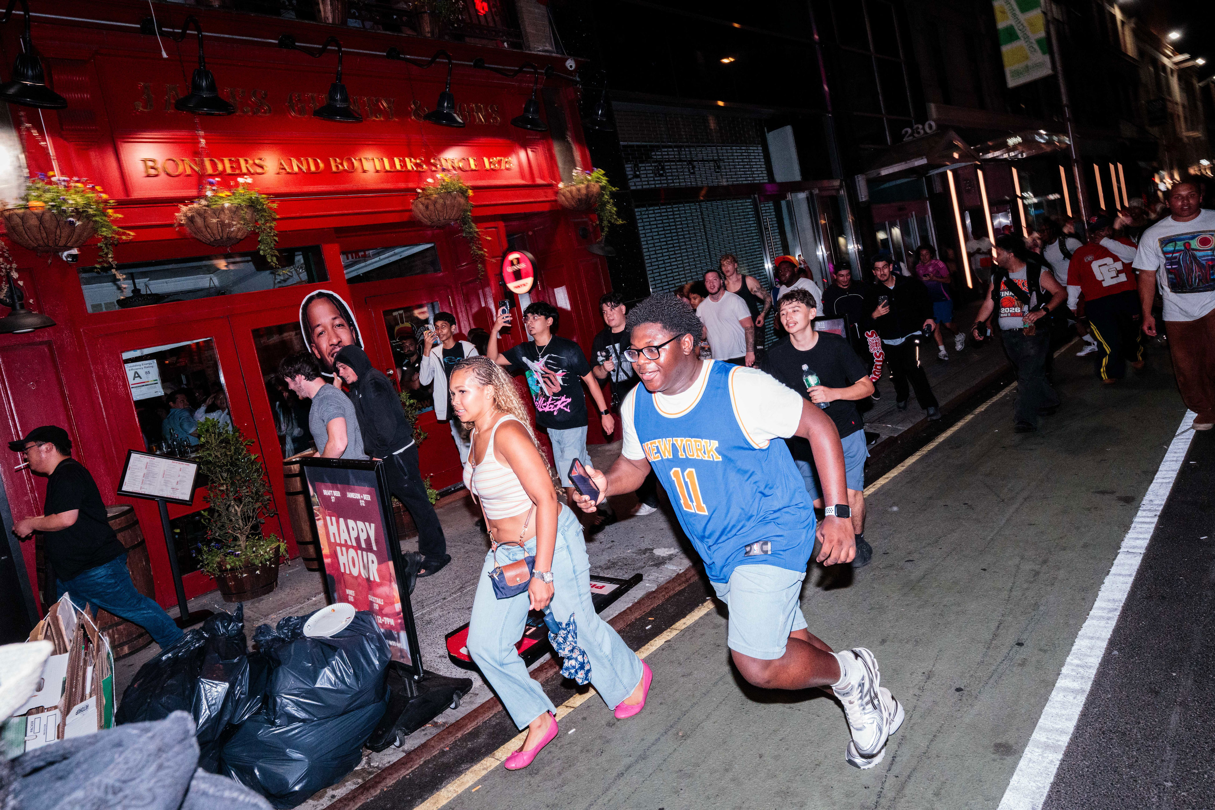 An epic Knicks comeback sparked an epic New York night