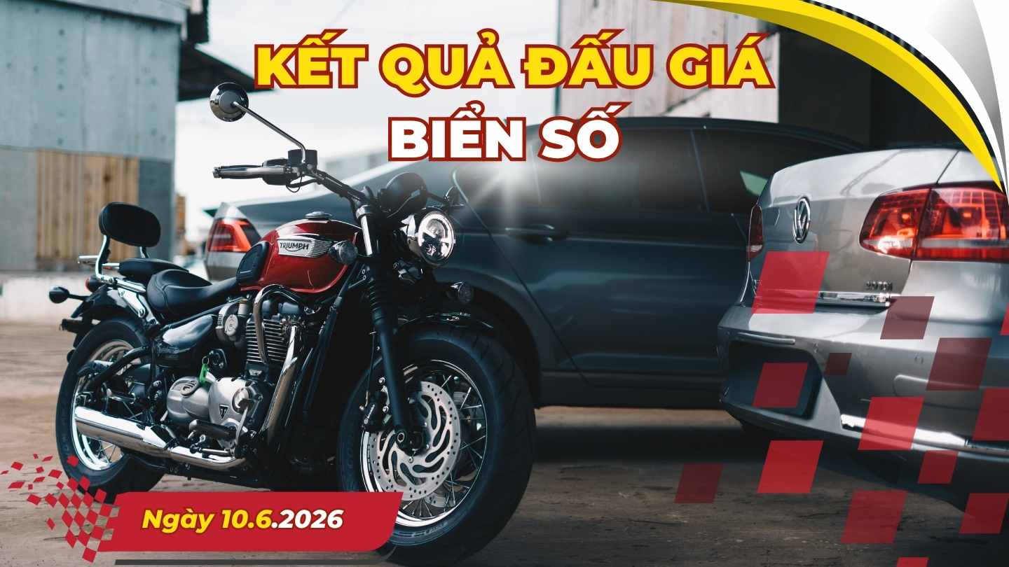 Biển 66A-666.66 có giá hơn 6 tỉ đồng trong phiên đấu giá biển số ngày 10.6