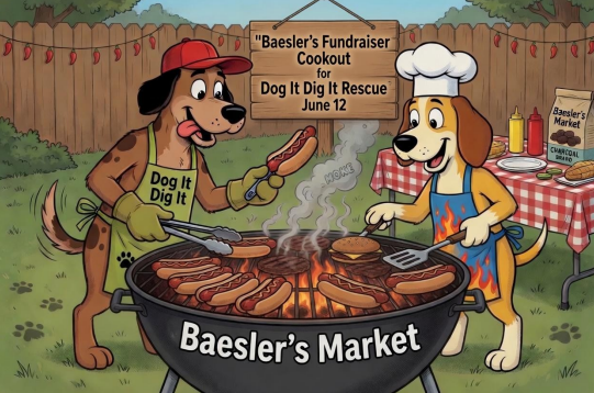 Baesler’s Market to host cookout benefit for local canine rescue