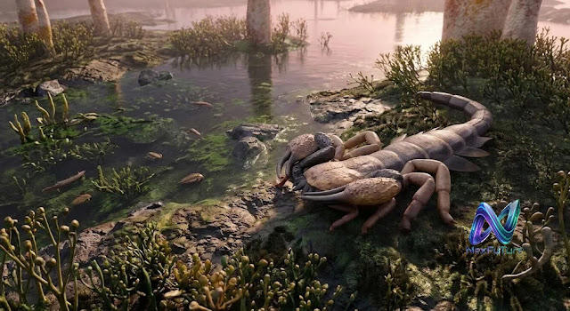 The 1-meter Devonian scorpion discovered in the UK
