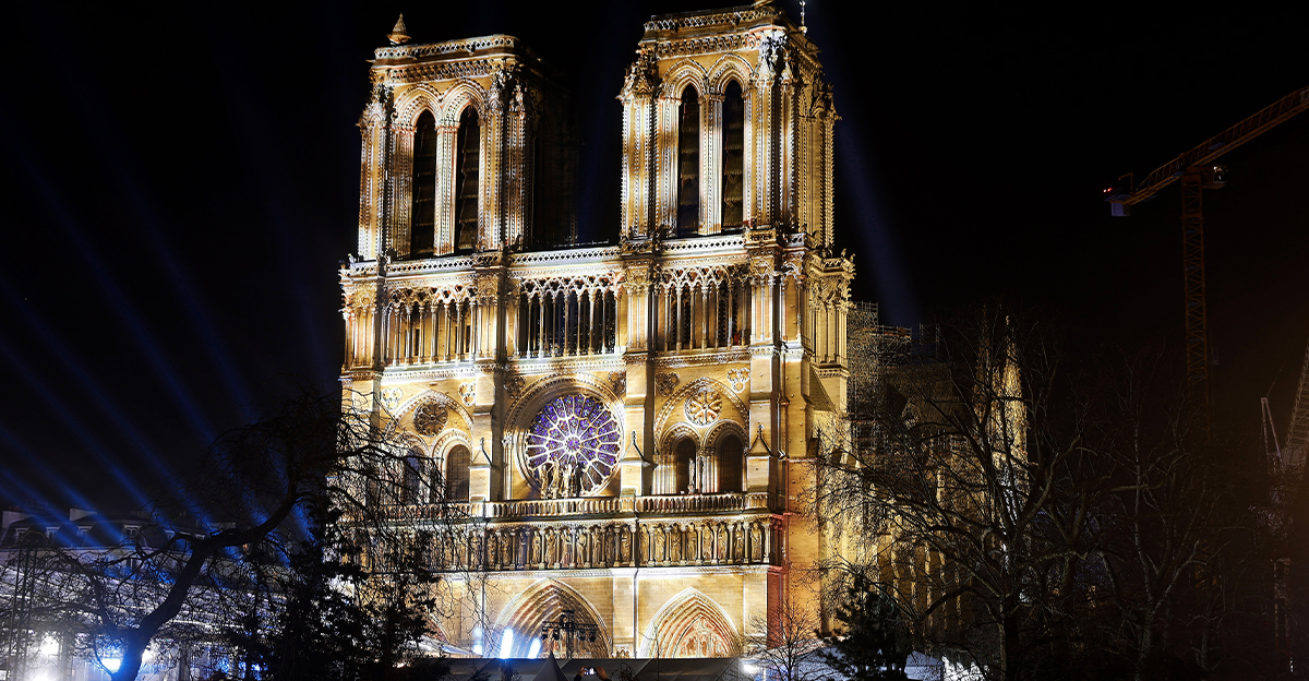 Notre-Dame Cathedral has stood at the heart of Paris for over 850 years ...