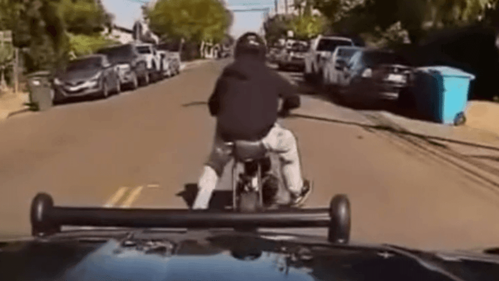Pedal to the pavement: Juvenile arrested on minibike after failed ...