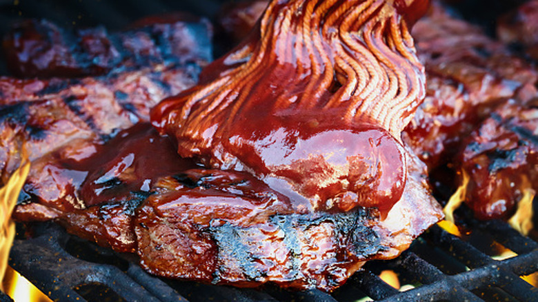 How to use a mop on BBQ meats like a true pitmaster