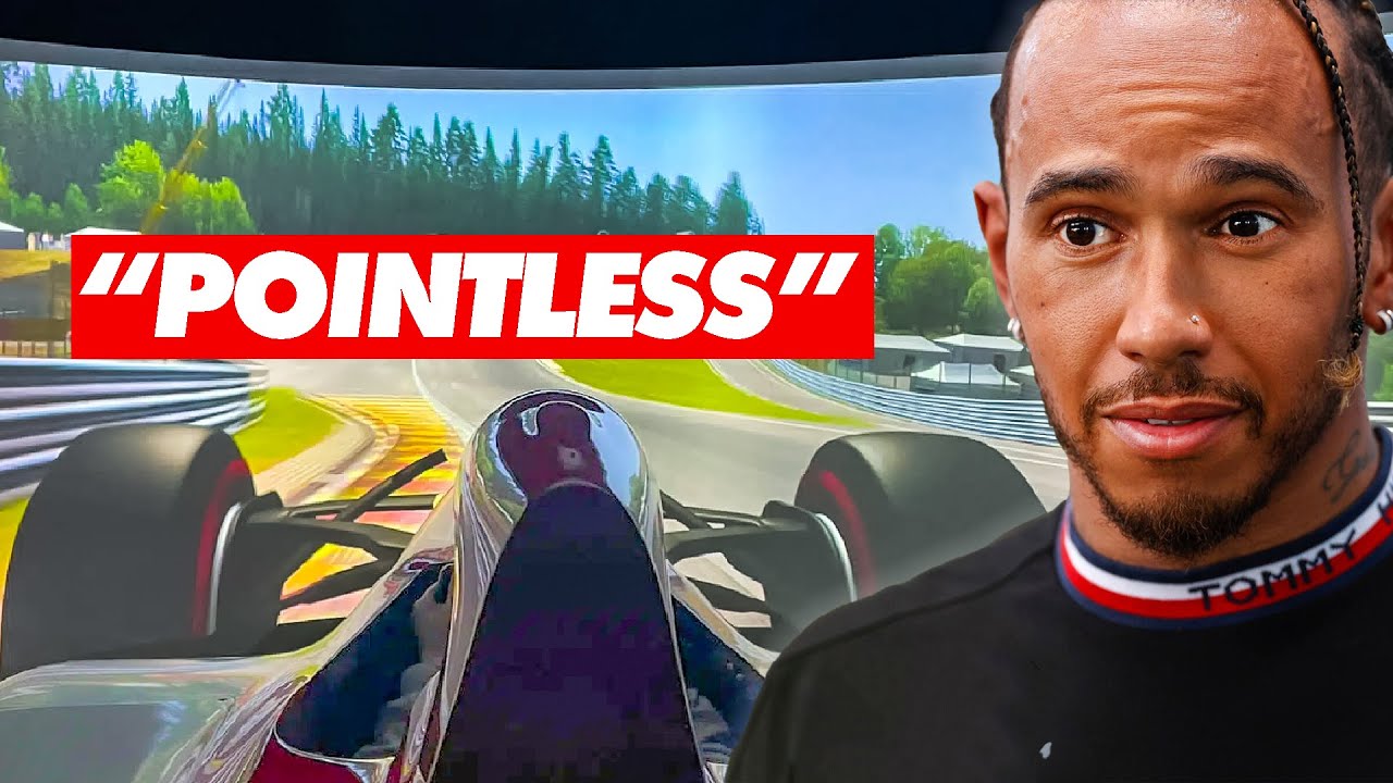 Why Lewis Hamilton hates Formula 1 simulators