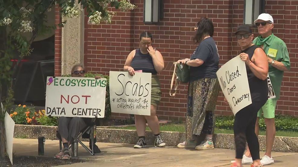 Little Rock residents protest private Google data center meeting at ...