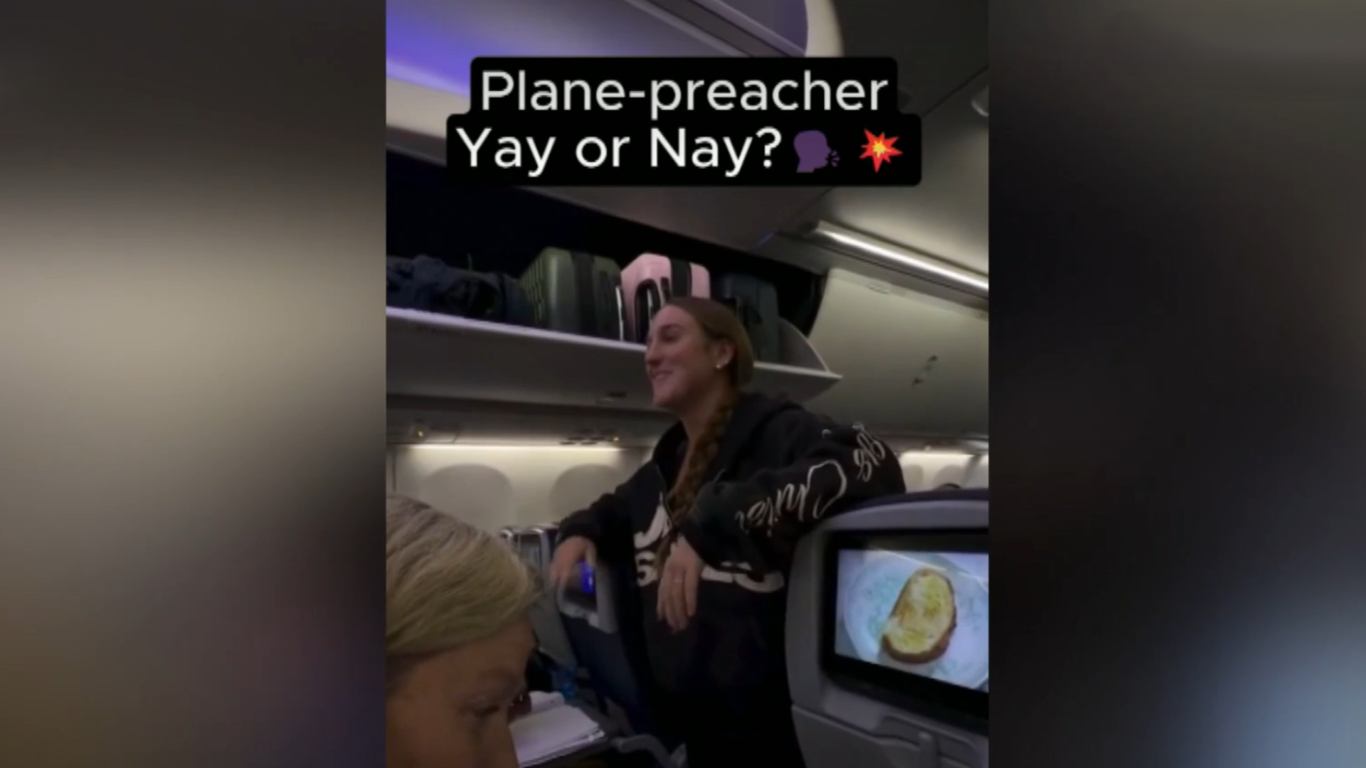 ‘I’m not offended’: Passenger gives impromptu sermon on plane