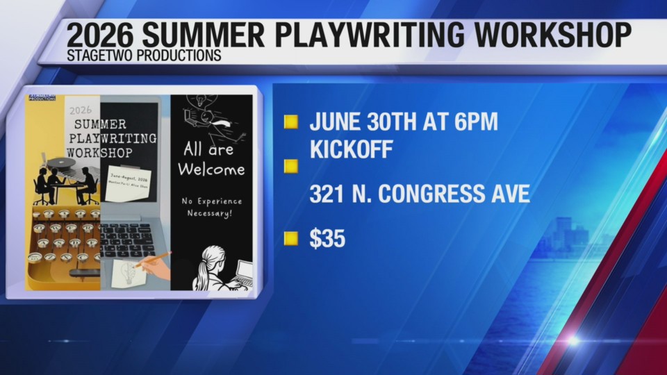 StageTwo's playwriting workshop returns with debut of winning play