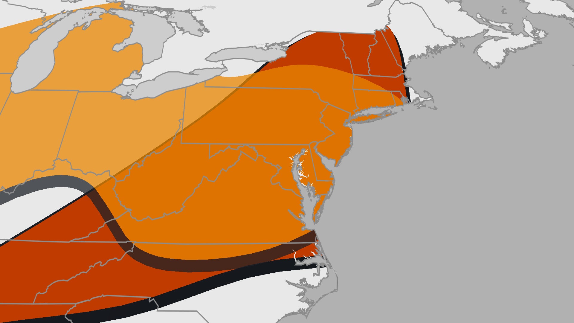 Multiday severe threat takes aim at Northeast, Mid-Atlantic