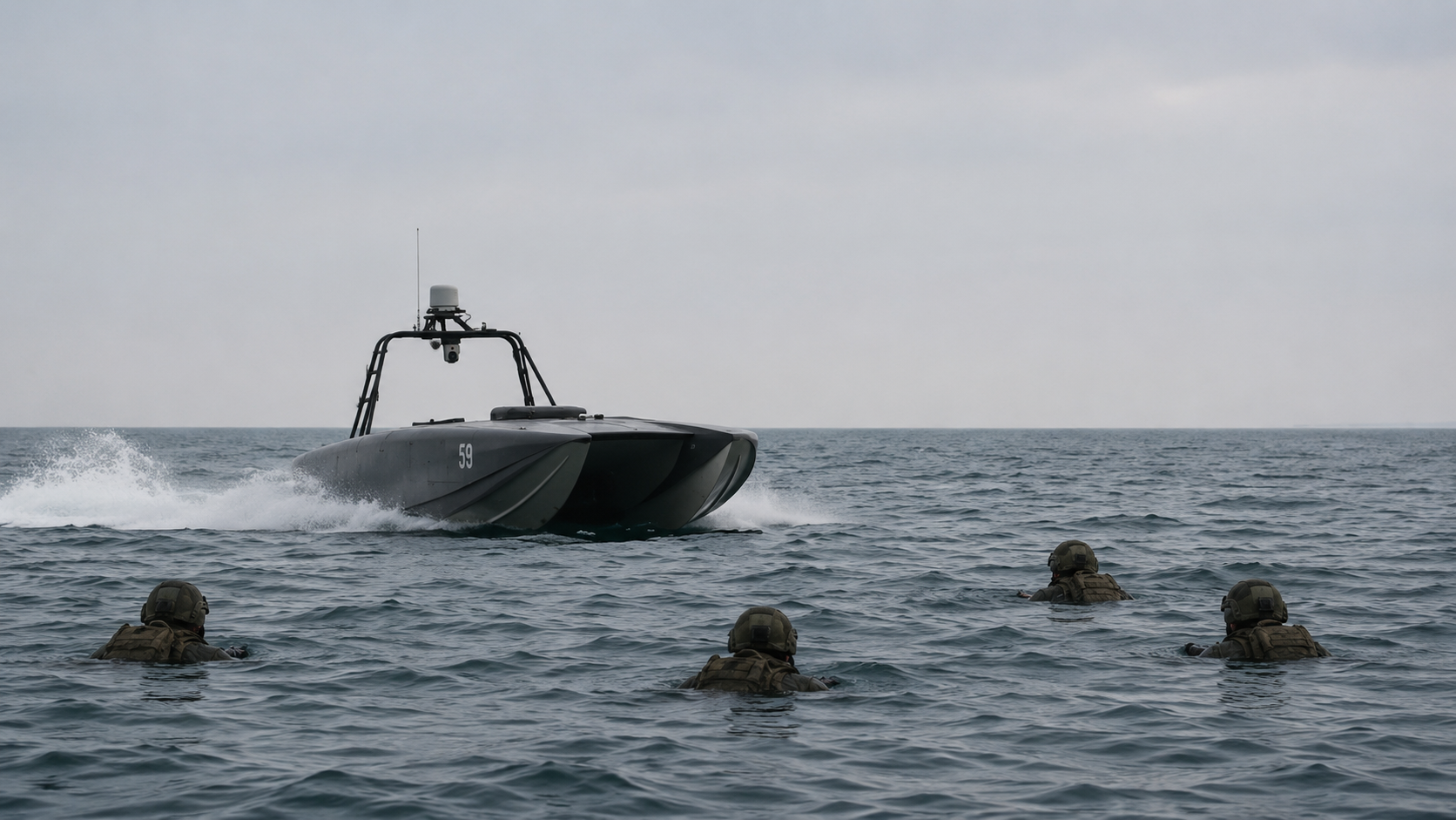 Iran just shot down a US chopper over the sea - then this robot boat ...