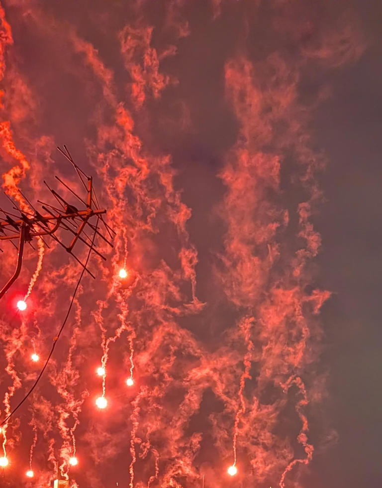 Mysterious red flares ignite boat fires and burn holes in London homes