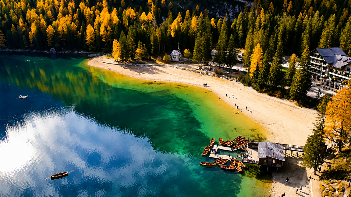 One of the clearest lakes on Earth