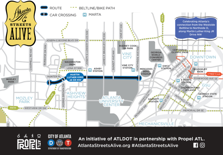 Atlanta Streets Alive debuts new route as part of World Cup festivities