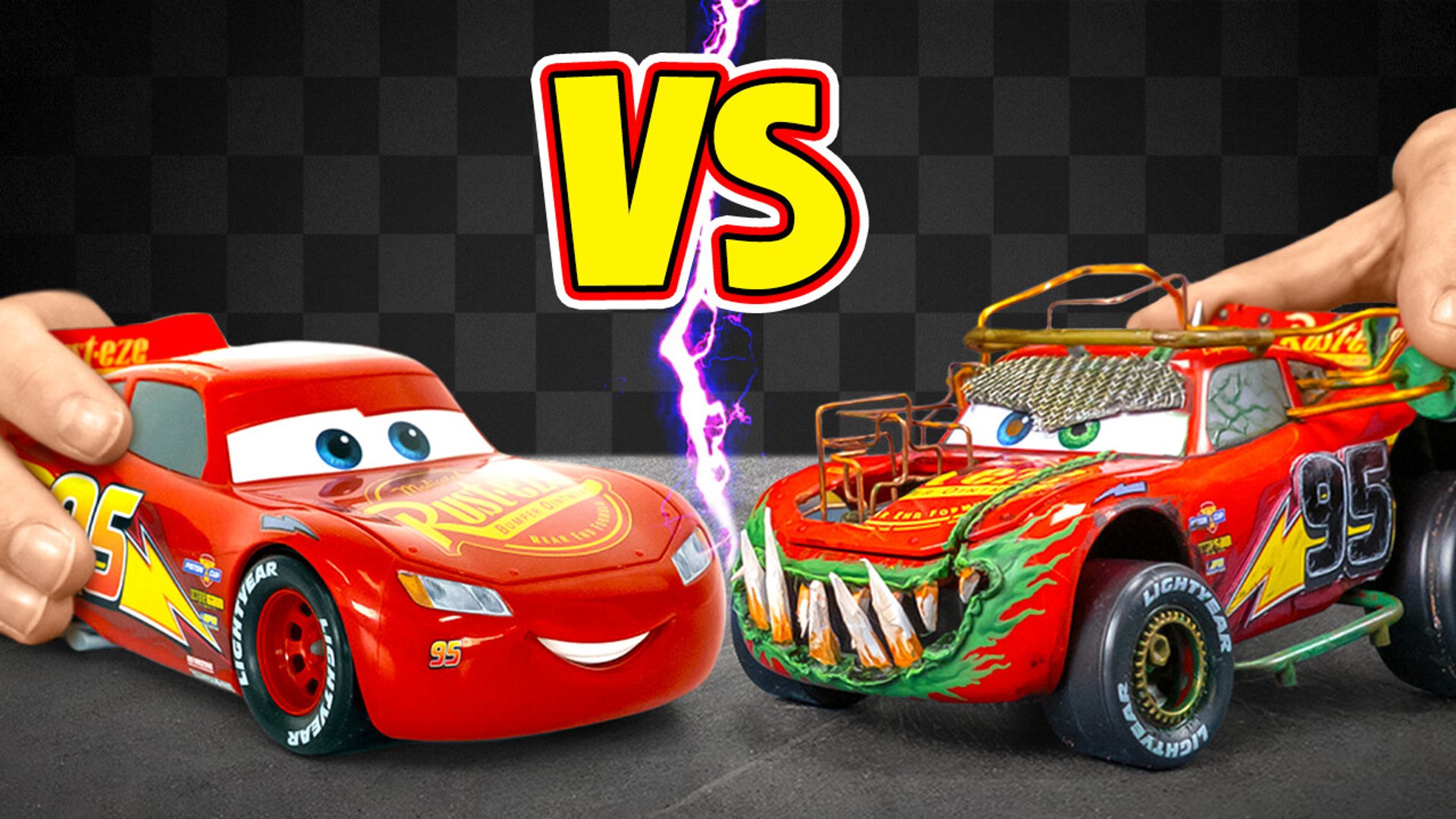 Lightning McQueen's epic showdown against Volkswagen in a wild race