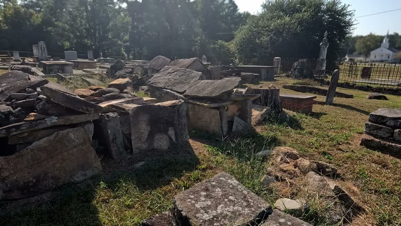 This cemetery started as a family burial ground - and the buried power ...