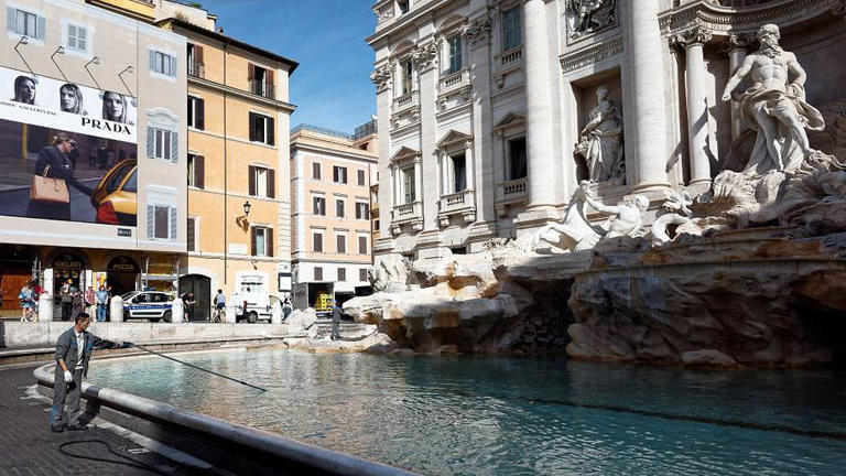 Why do we toss coins into fountains?
