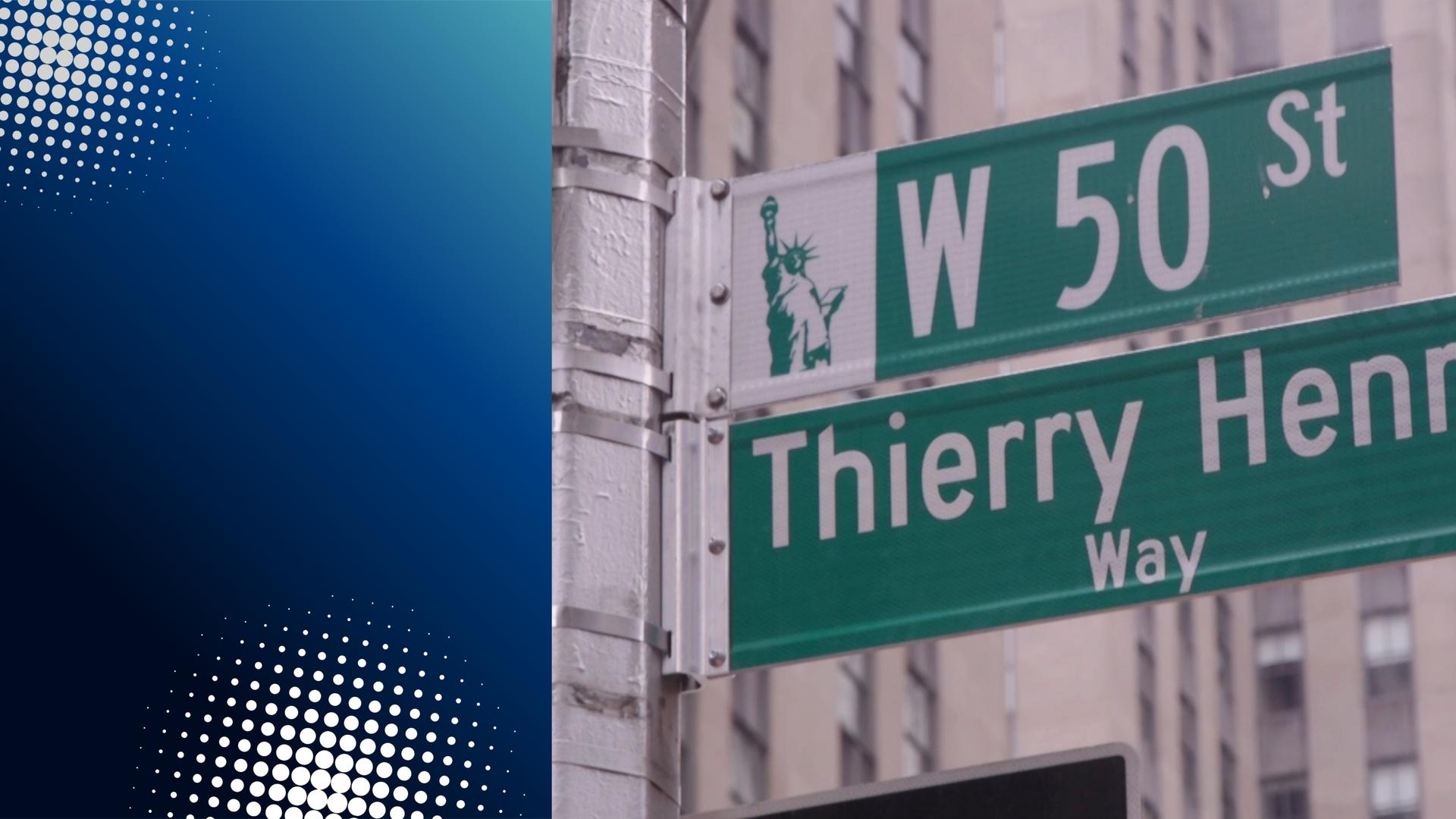 Va va voom! New York City names Manhattan street after soccer icon ...