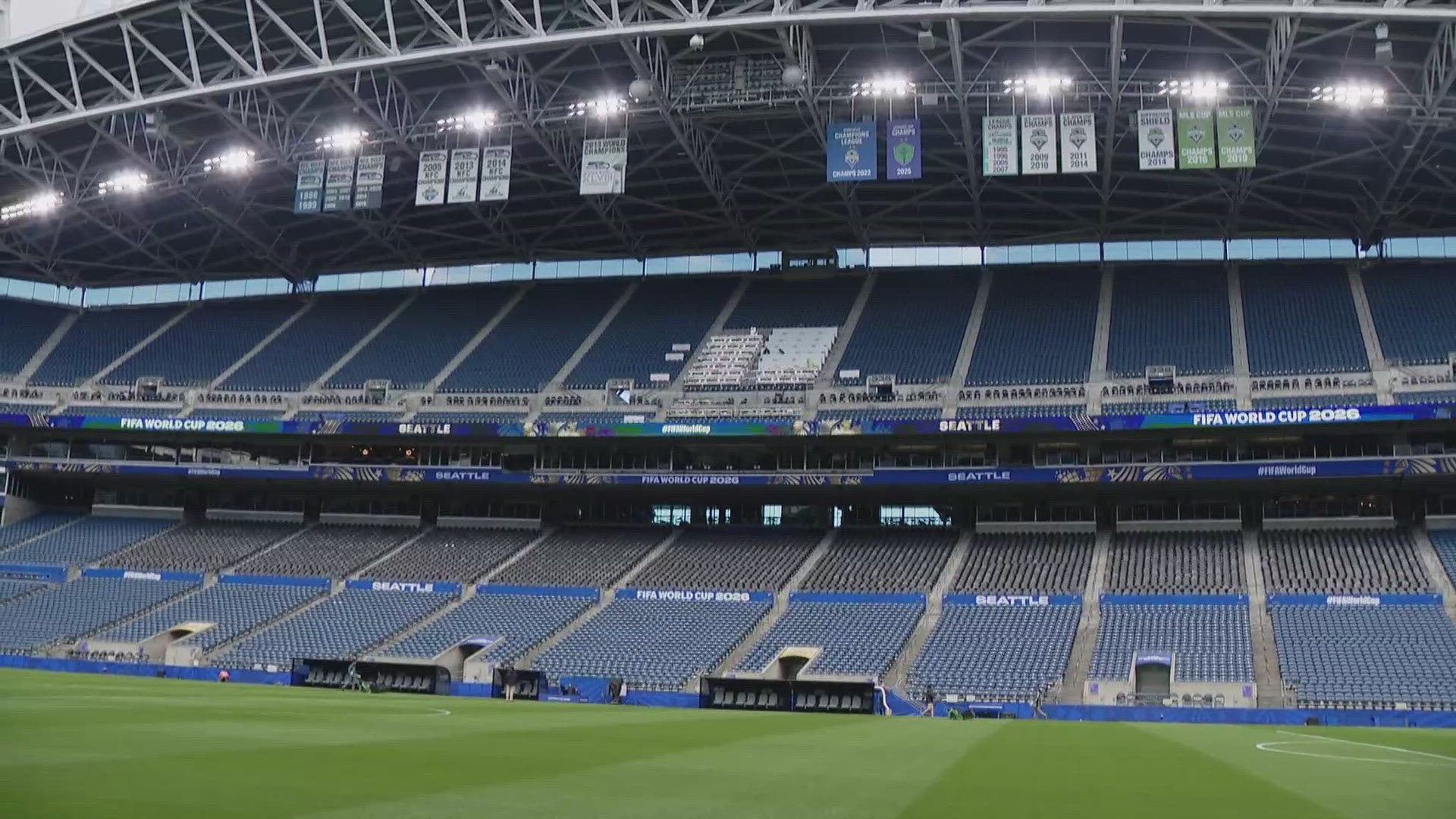 A look inside "Seattle Stadium" ahead of the World Cup