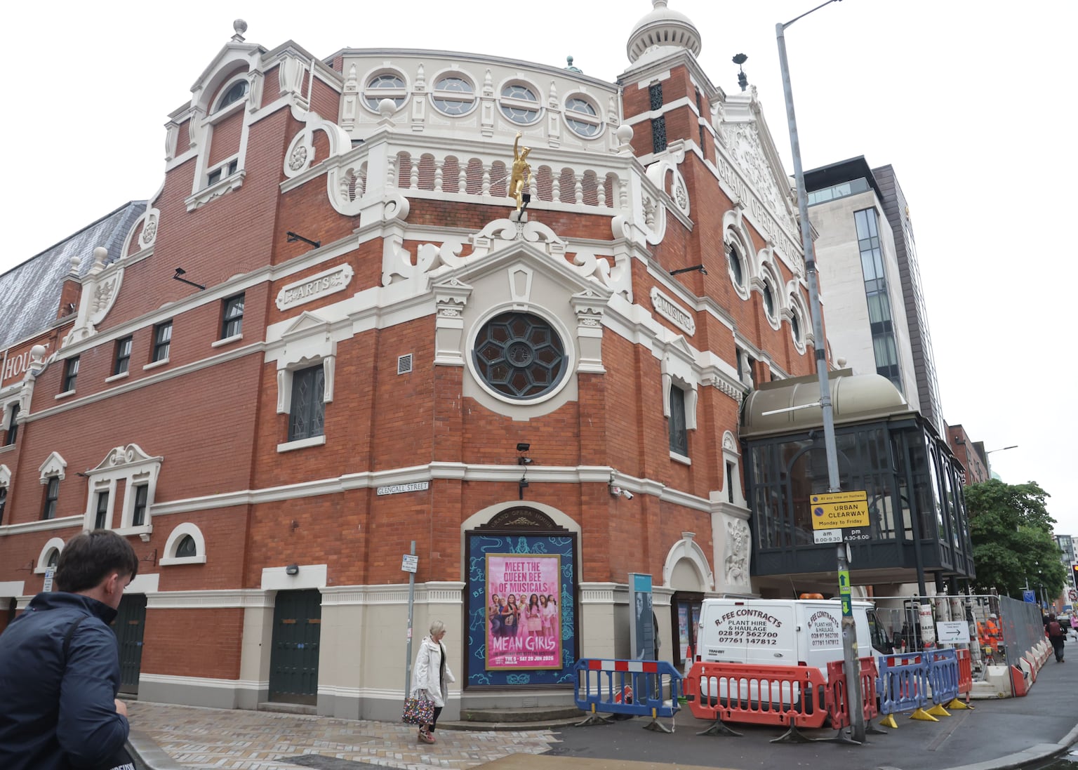 West End performers cancel Belfast shows and fly back to England amid ...