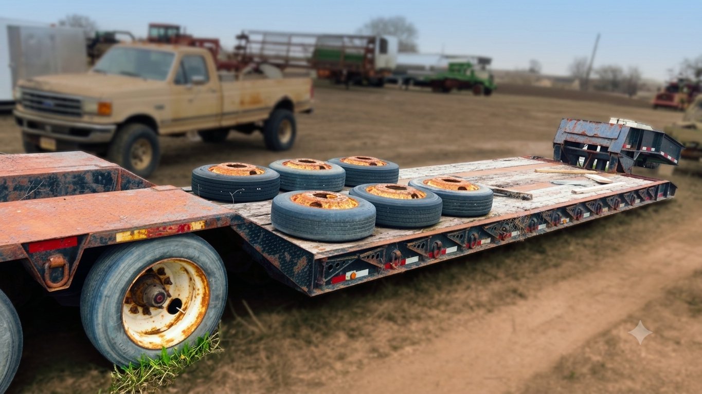 Bringing home a forgotten giant: The lowboy trailer