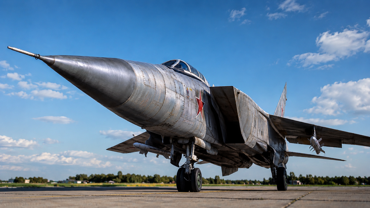 The shocking speed ranking revealed, why the MiG-25 Foxbat still beats ...