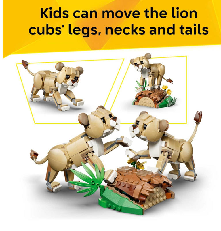 Amazon is selling a majestic 839-piece lion Lego set perfect for wild ...