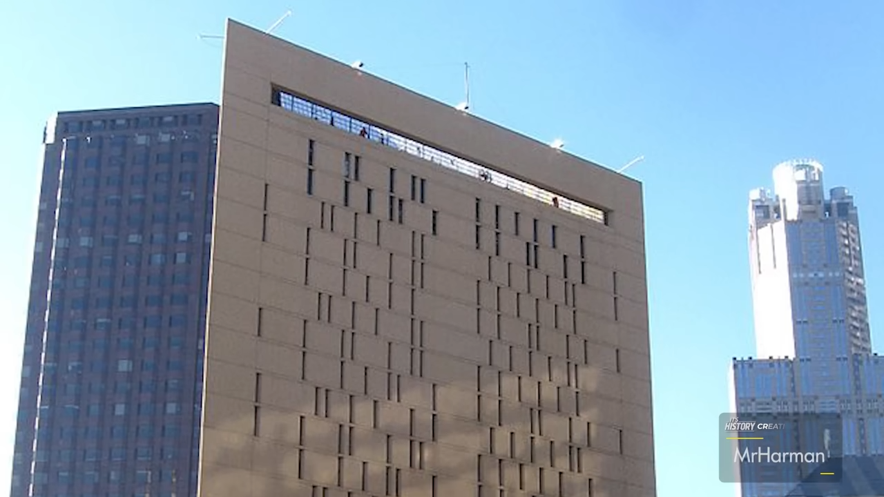 The inmates live 27 stories above the streets - "Escape is nearly ...