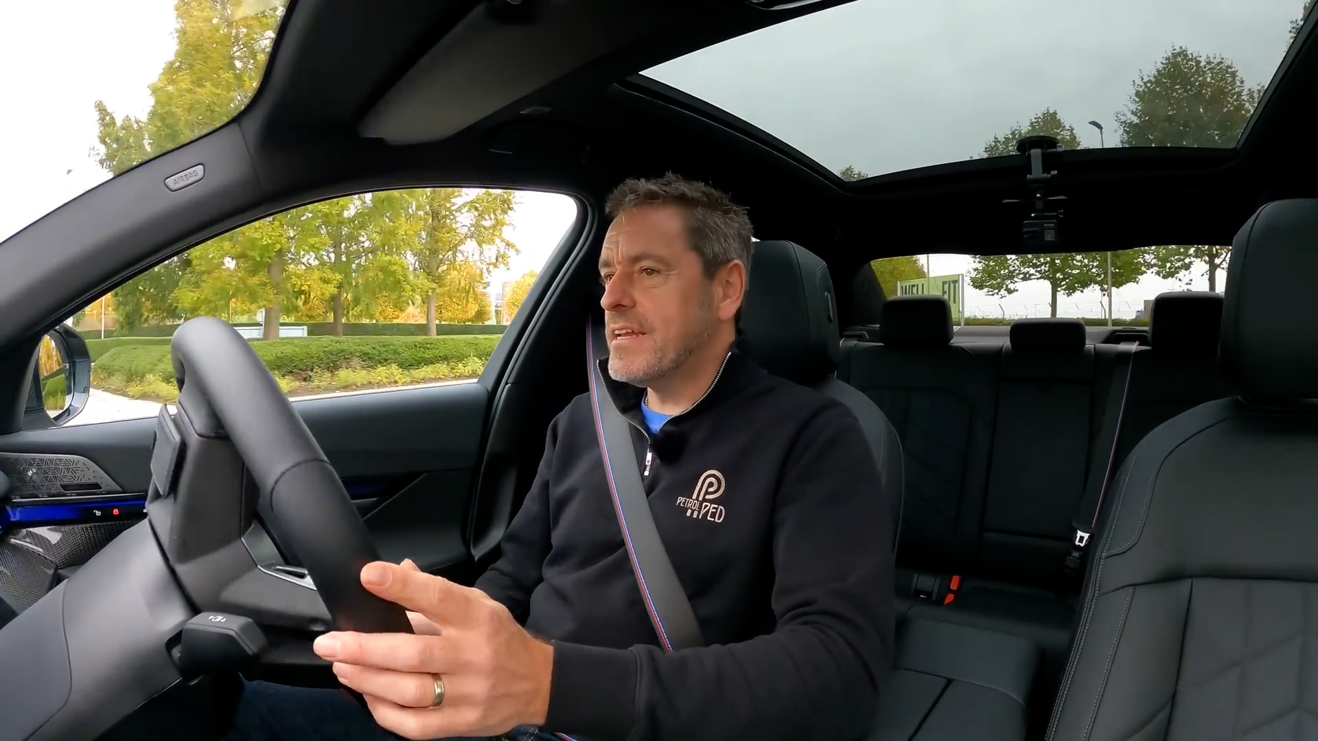 Behind the wheel of the all-electric BMW i5