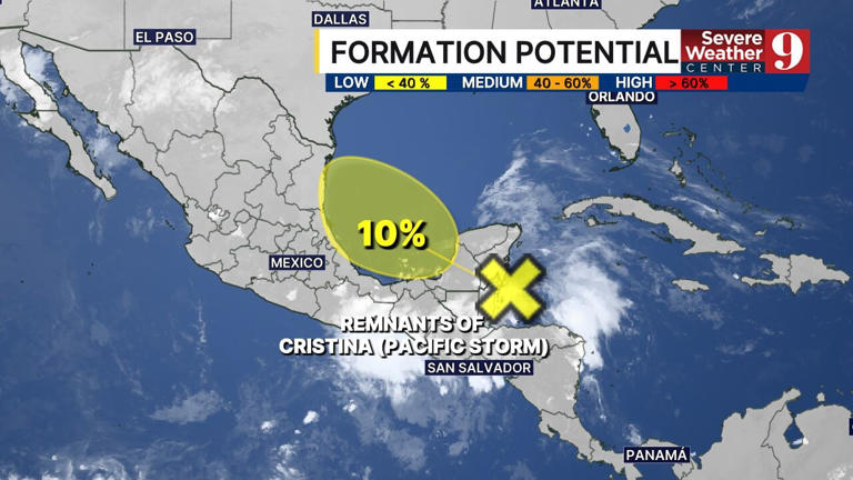 Updated Atlantic hurricane forecast released as first area of interest ...