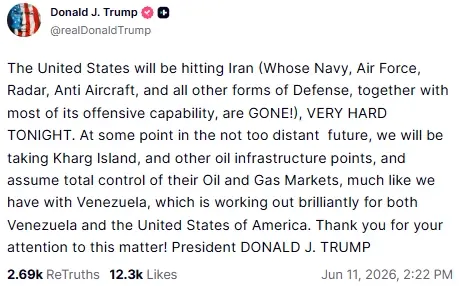 Trump warns of island takeover in the not too distant future