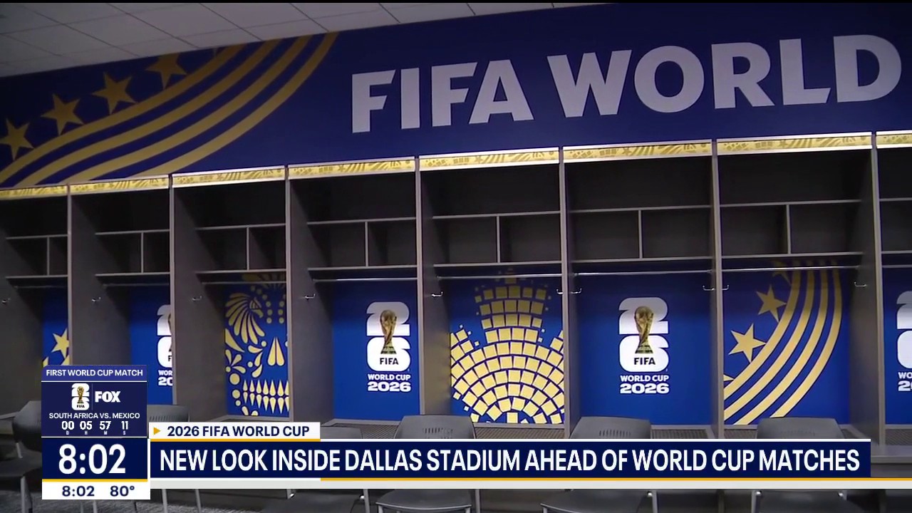 New look inside Dallas Stadium ahead of World Cup match