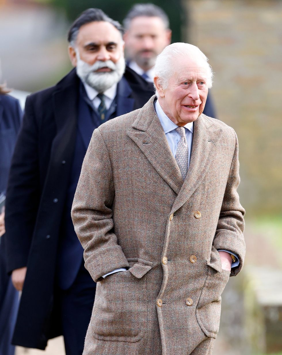 King Charles bids farewell to his head of security