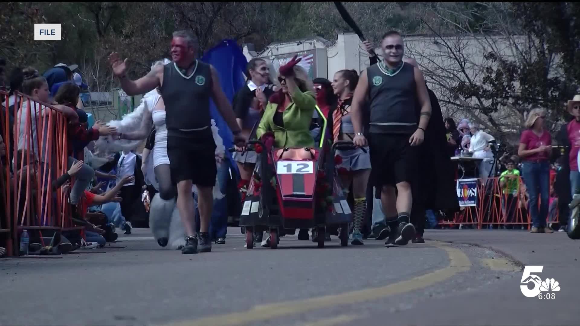 The coffin races are on, but there's a $10,000 catch