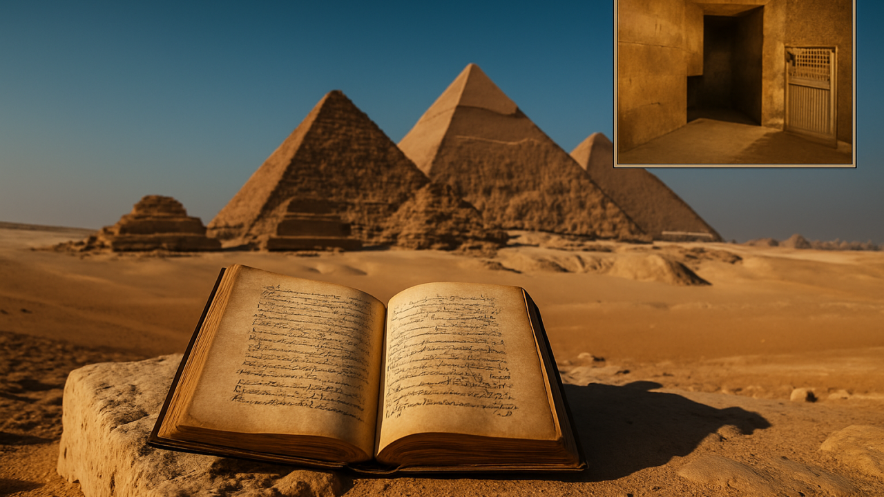 Caliph Al-Ma'mun's lost book recorded every hieroglyph on the Great Pyramid