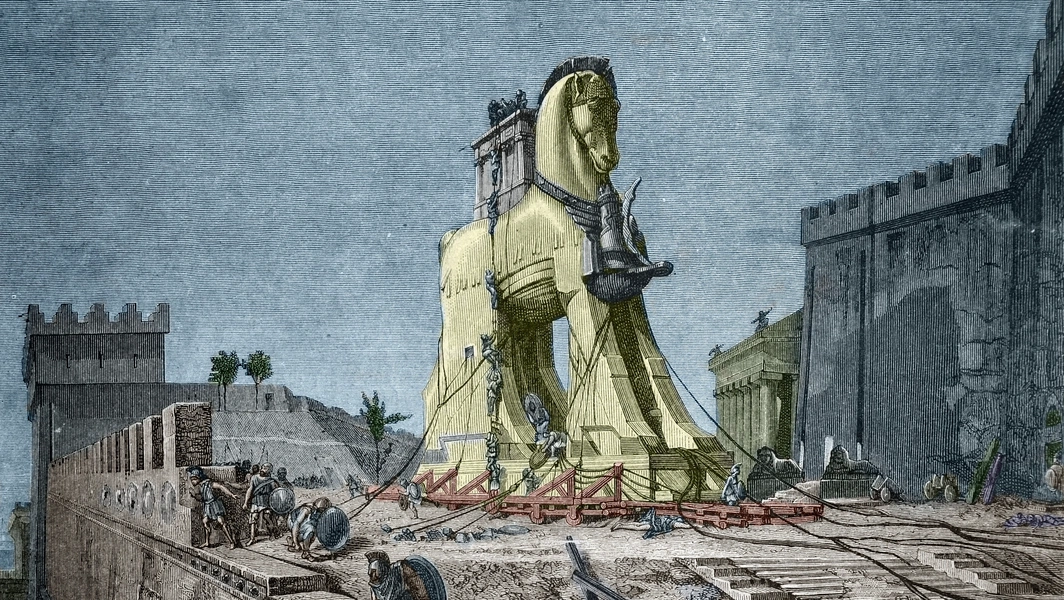 Trojan horse popcorn bucket fuels 'The Odyssey' buzz
