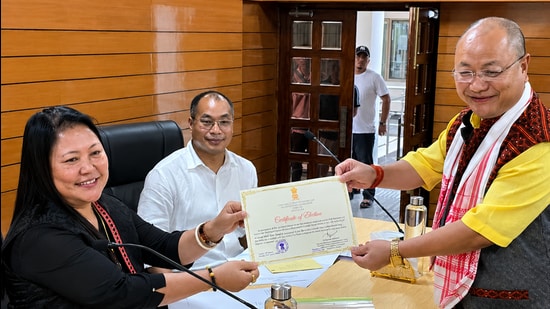 BJP leader Tai Tagak wins Rajya Sabha seat from Arunachal Pradesh unopposed