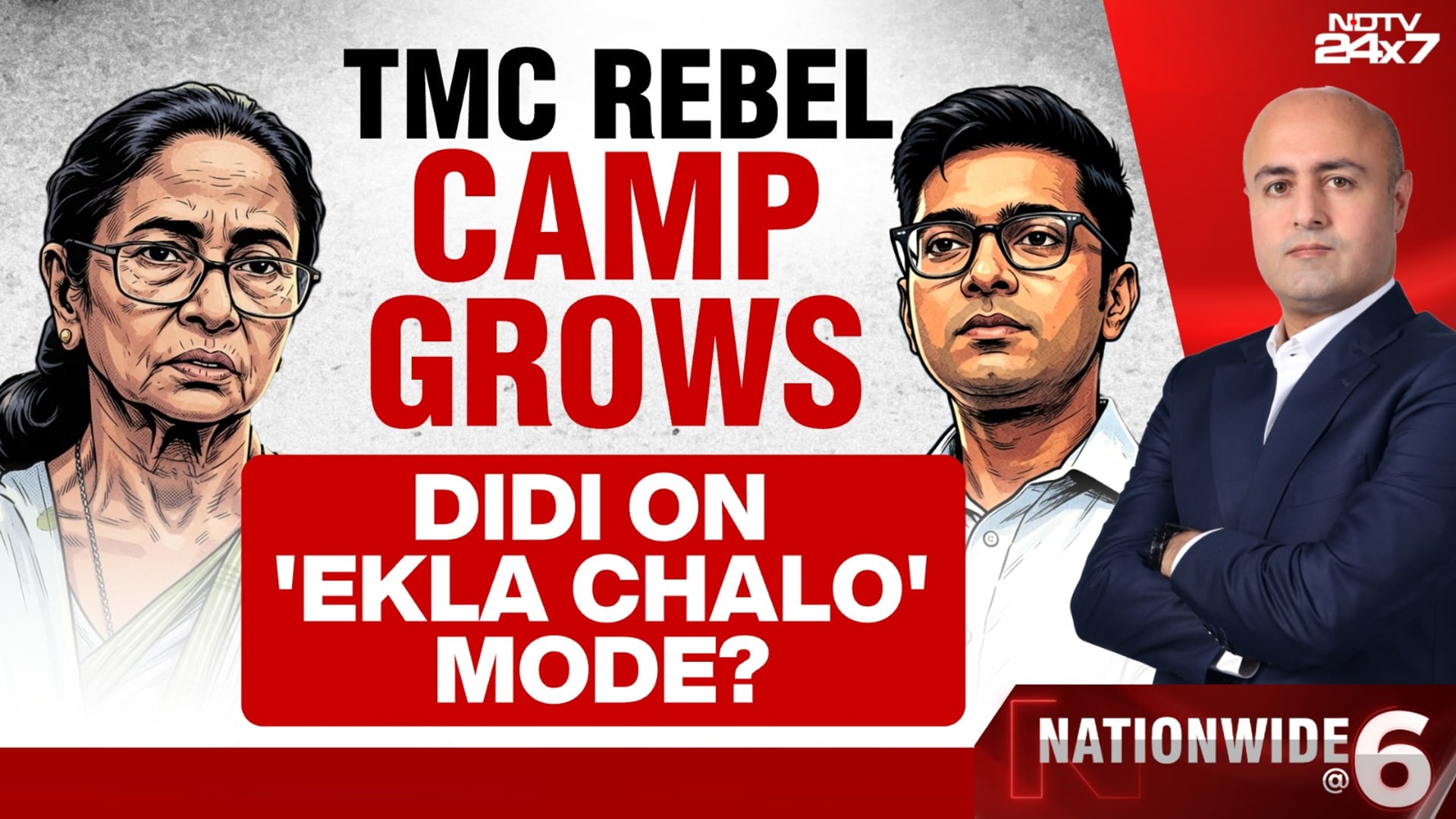 TMC rebel camp grows: Didi on 'Ekla Chalo' mode?