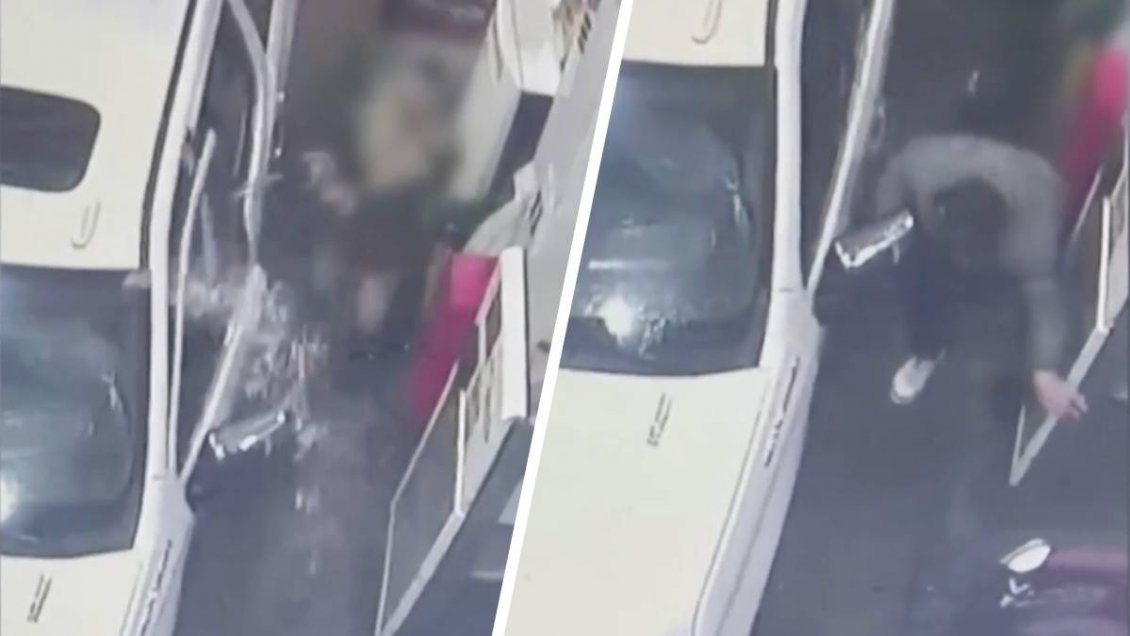 Mujer frustró robo de su camioneta al rociar bencina a delincuente: "Te ...