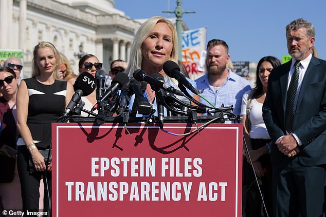 MTG claims Trump admitted Epstein files would 'hurt his friends'