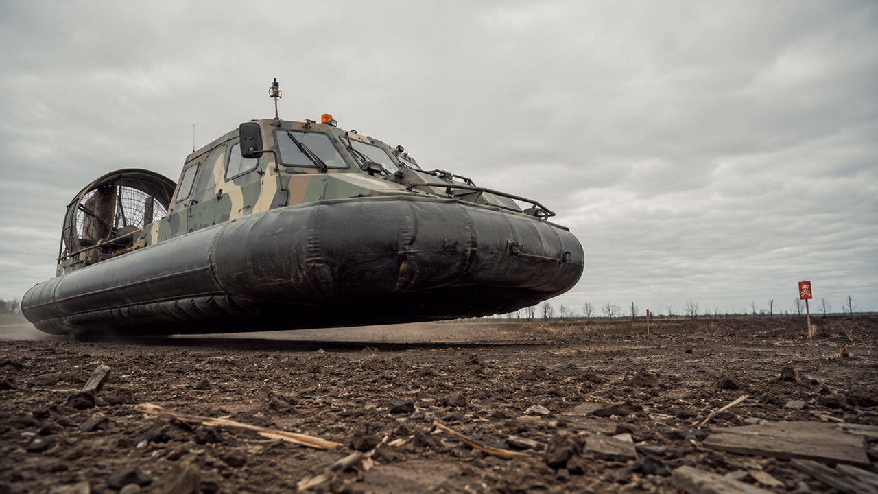 Why hovercraft might be Ukraine's best answer to Russia's mine problem