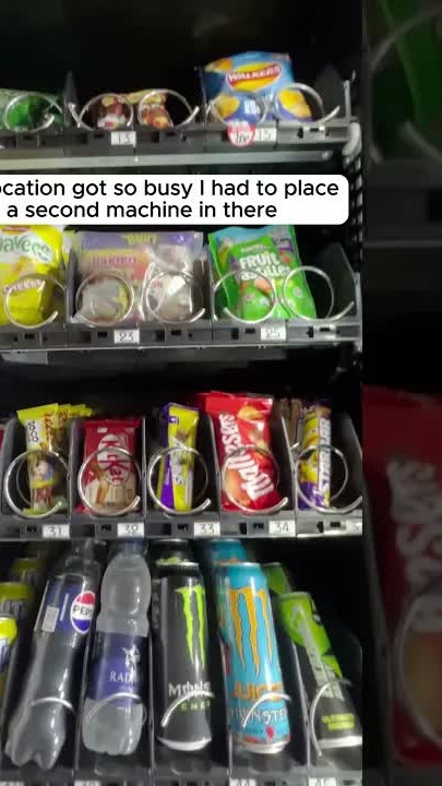 Spending time analysing the sales made this Vending Machine blow up! # ...