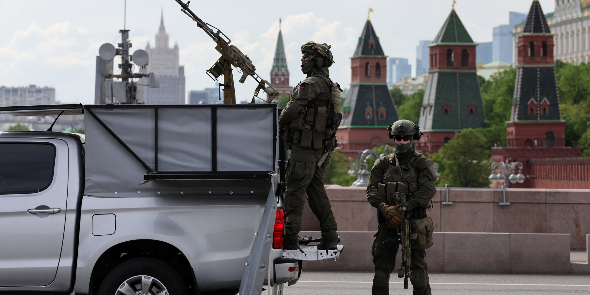 Moscow pulls Russia Day show from Red Square as Ukrainian drones intensify
