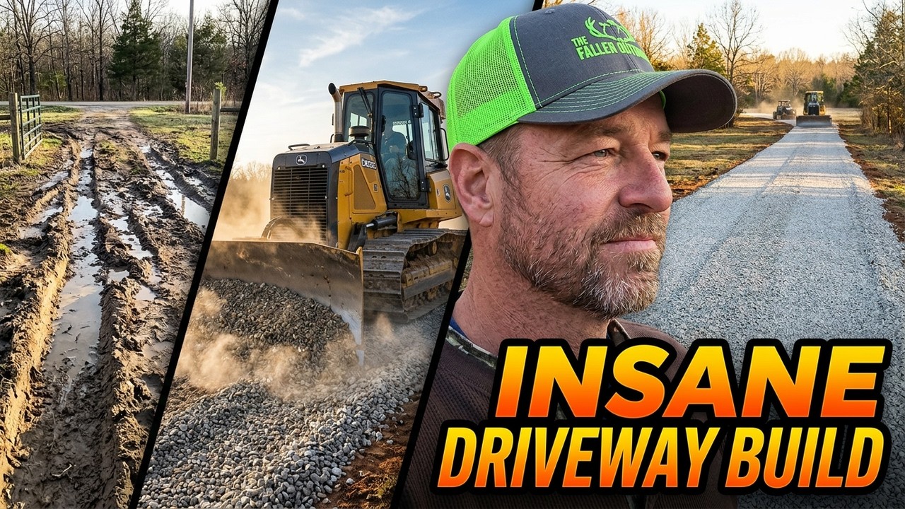 From potholes to perfect: The gravel driveway transformation that impresses