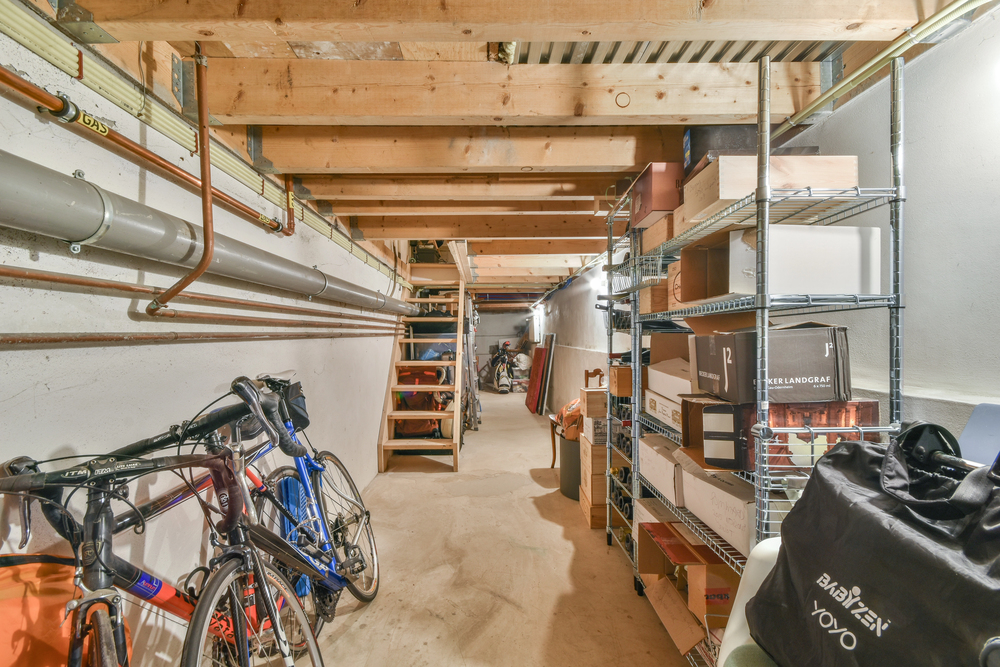 17 basement storage ideas that make use of dead space