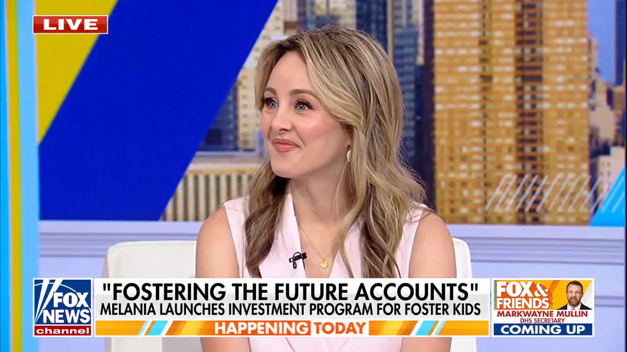 Taylor Riggs praises Melania Trump's 'Fostering the Future' accounts ...