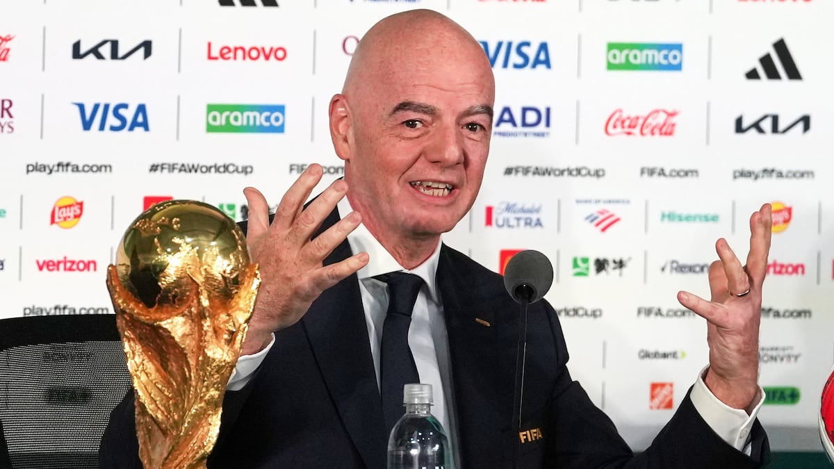 FIFA president defends record World Cup ticket prices