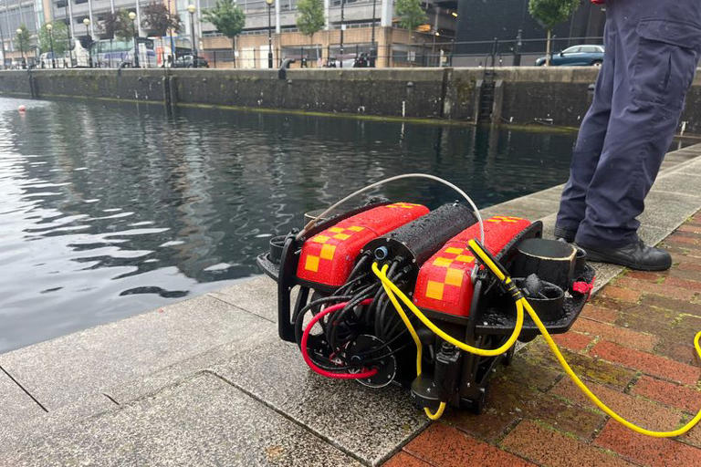 Salford firefighter designs lifesaving underwater drone as water ...