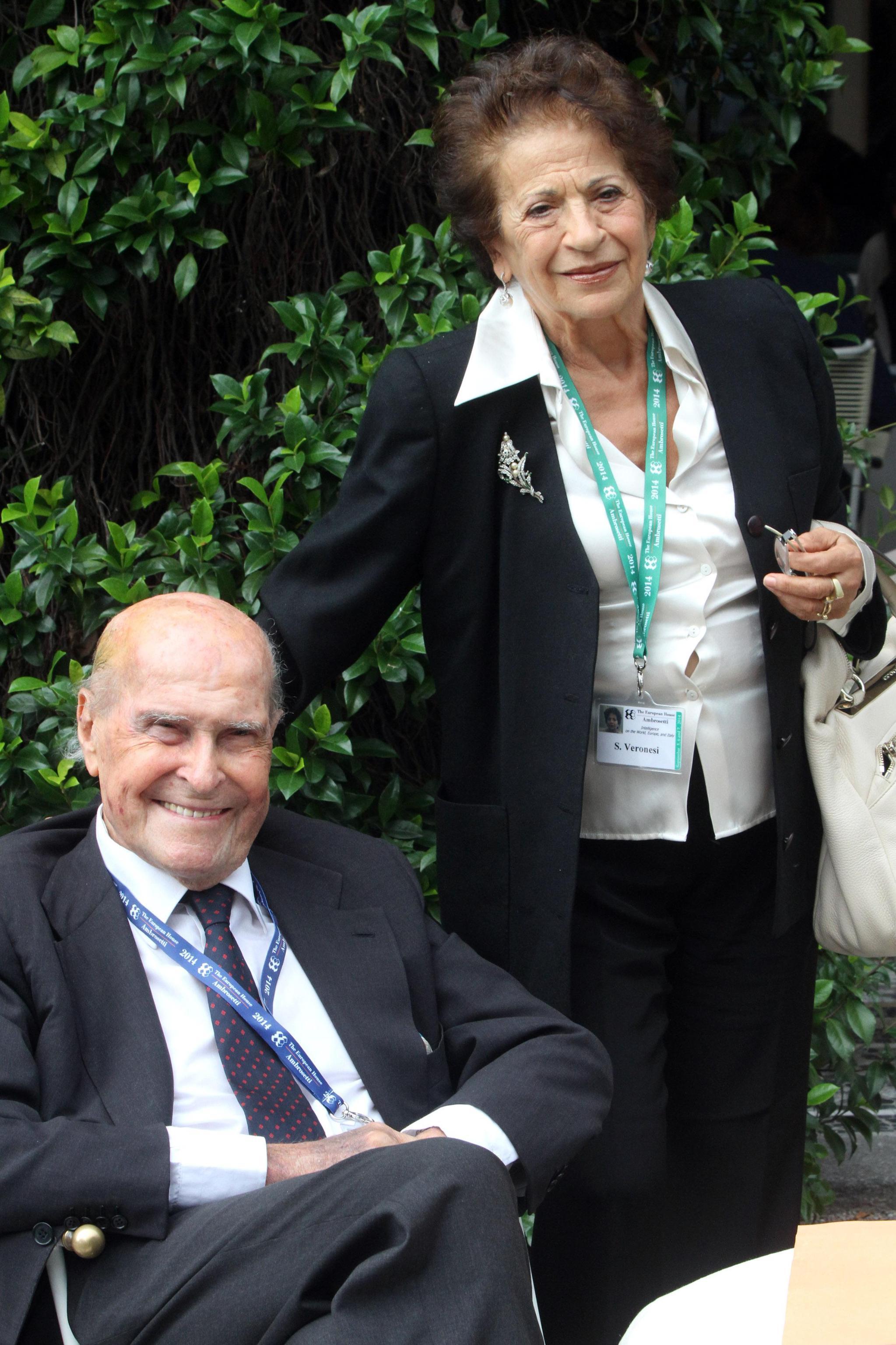 E' morta Sultana Razon, vedova di Umberto Veronesi e testimone della Shoah