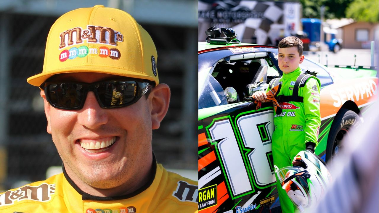 Kyle Busch receives heartfelt tribute from two generations of family