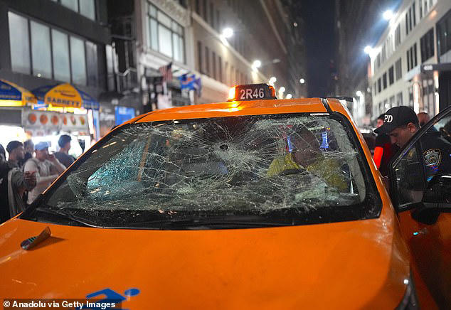 Pandemonium in New York as Knicks fans flood the streets after historic ...